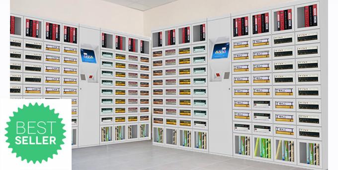 Magazine / Book School Supply Vending Machine , Outdoor Safety Supply ...